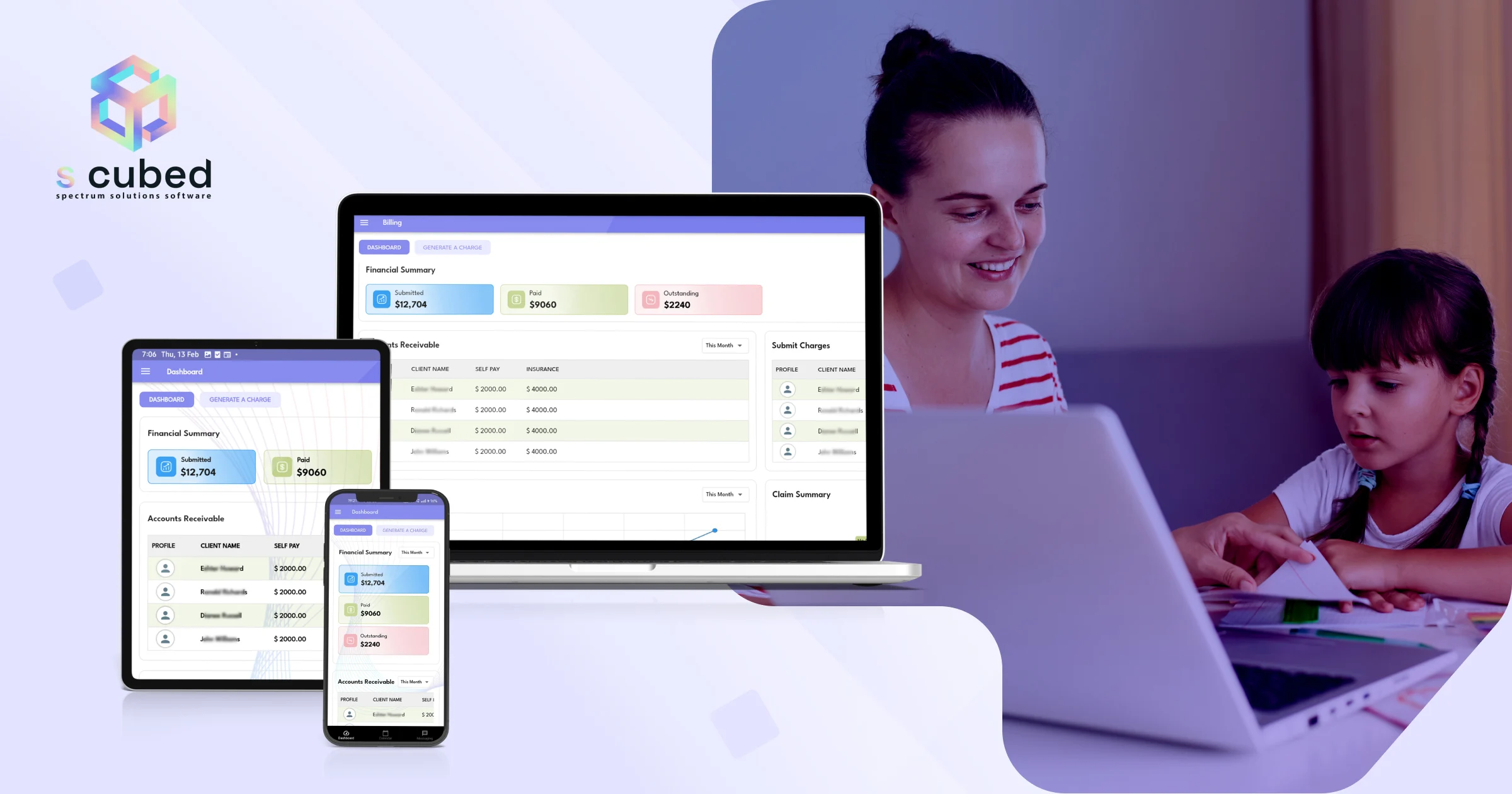 S Cubed - ABA Practice Management Software | Therapy Clinic Software